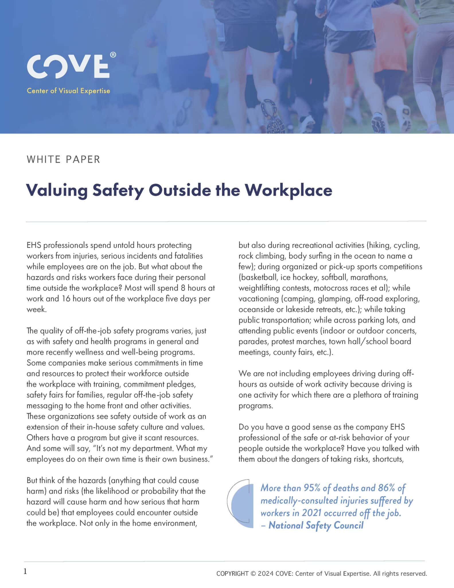 Beyond the Clock: Unveiling the Off-the-Job Safety Challenge - COVE ...