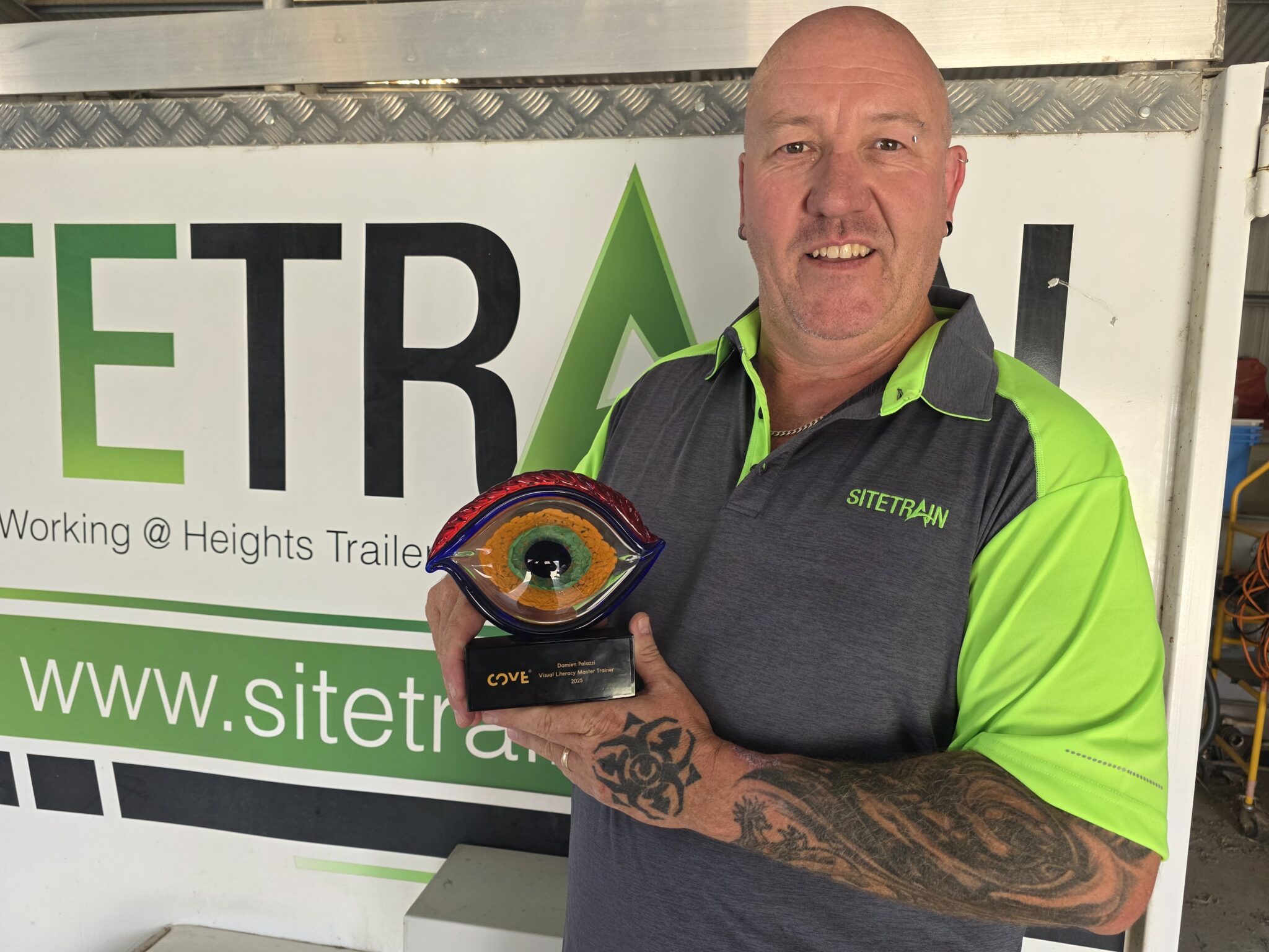 Damien Palazzi Awarded COVE Master Trainer for Visual Literacy Impact ...